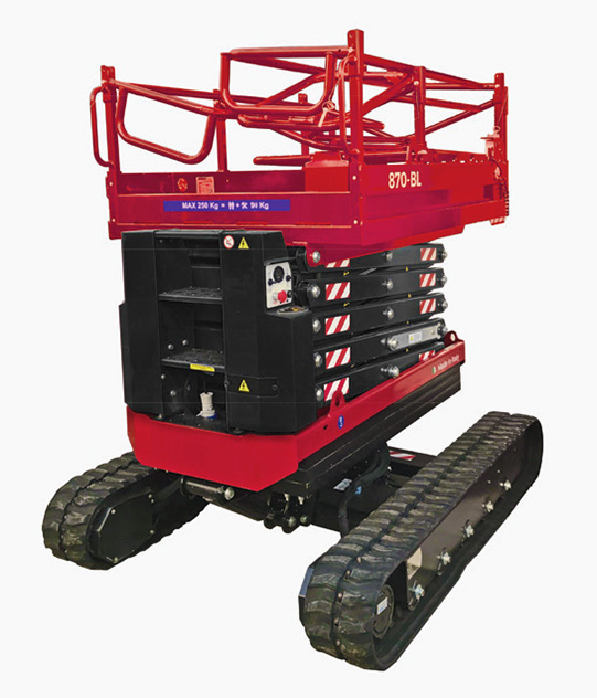 19ft / 6m Diesel Track Driven Scissor Hire | | Adaptalift Group