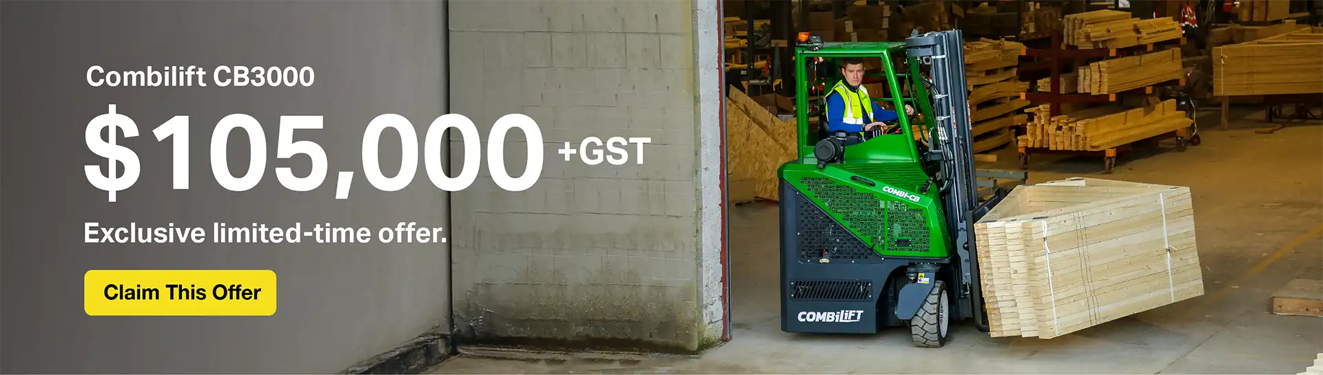 Combilift CB3000 Manufacturing Solutions | Adaptalift Group